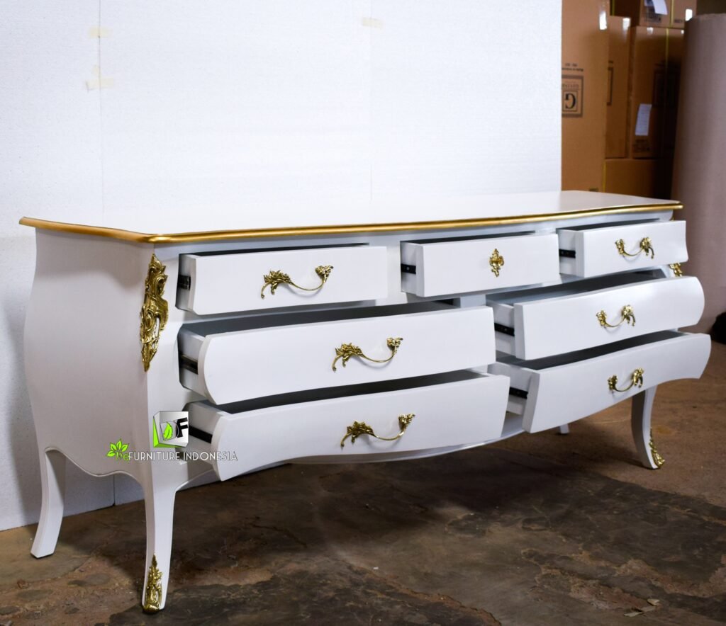 Meja Cabinet Klasik Modern Mewah Elegant - Defurniture Indonesia